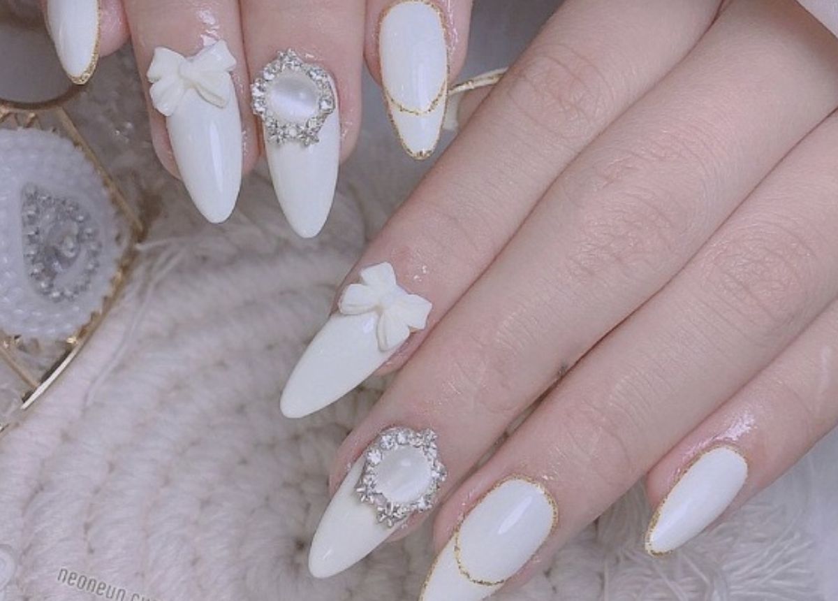 20+ Mẫu nail móng nhọn tròn, đẹp, sang chảnh, cá tính 2024 | TIKI