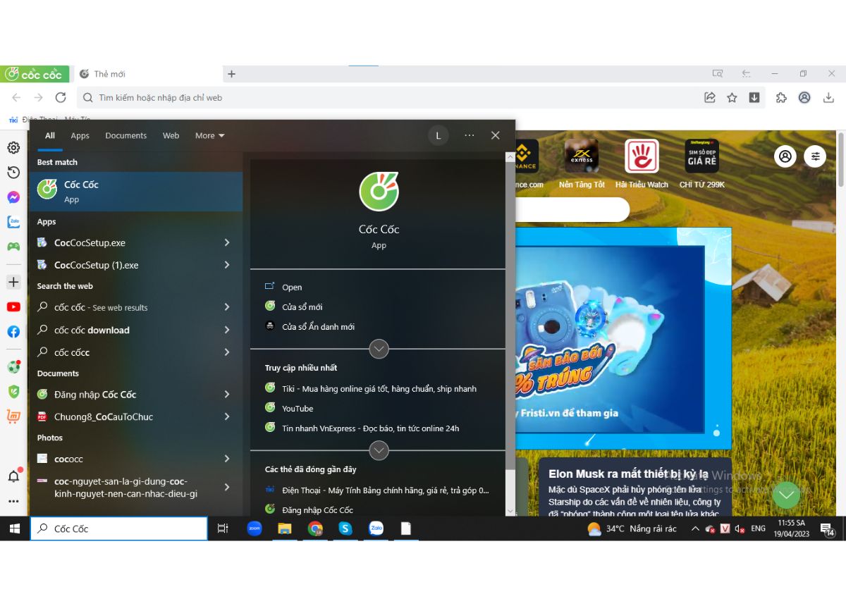 Cách tải Cốc Cốc về máy tính Windows, điện thoại | TIKI