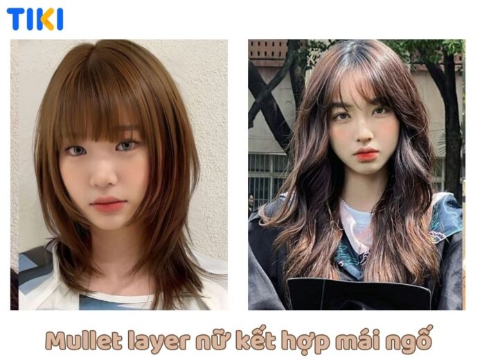 30+ Kiểu Tóc Mullet Layer Nữ Đẹp, Cá Tính, Hợp Mọi Khuôn Mặt | TIKI
