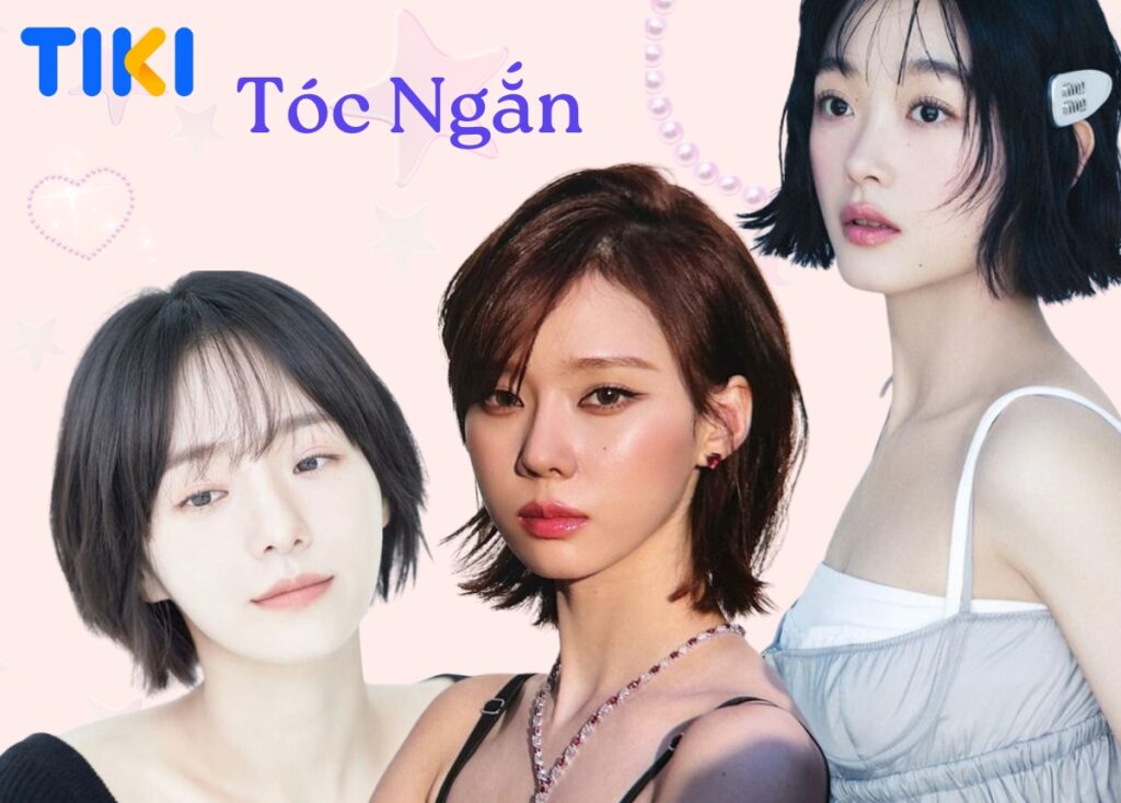 TOP 40 Kiểu Tóc Ngắn Nữ Đẹp, Trẻ Trung, Cực HOT 2024 | TIKI