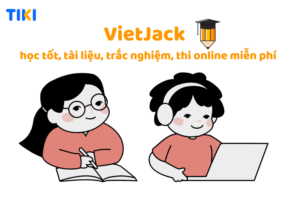 Vietjack: Học tốt, tài liệu, trắc nghiệm, thi online miễn phí | TIKI
