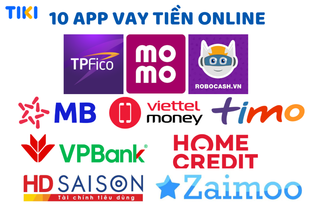 TOP 10 APP Vay Tiền Online Uy Tín 2024, Trả Góp Mỗi Tháng, Chuyển Khoản Nhanh | TIKI