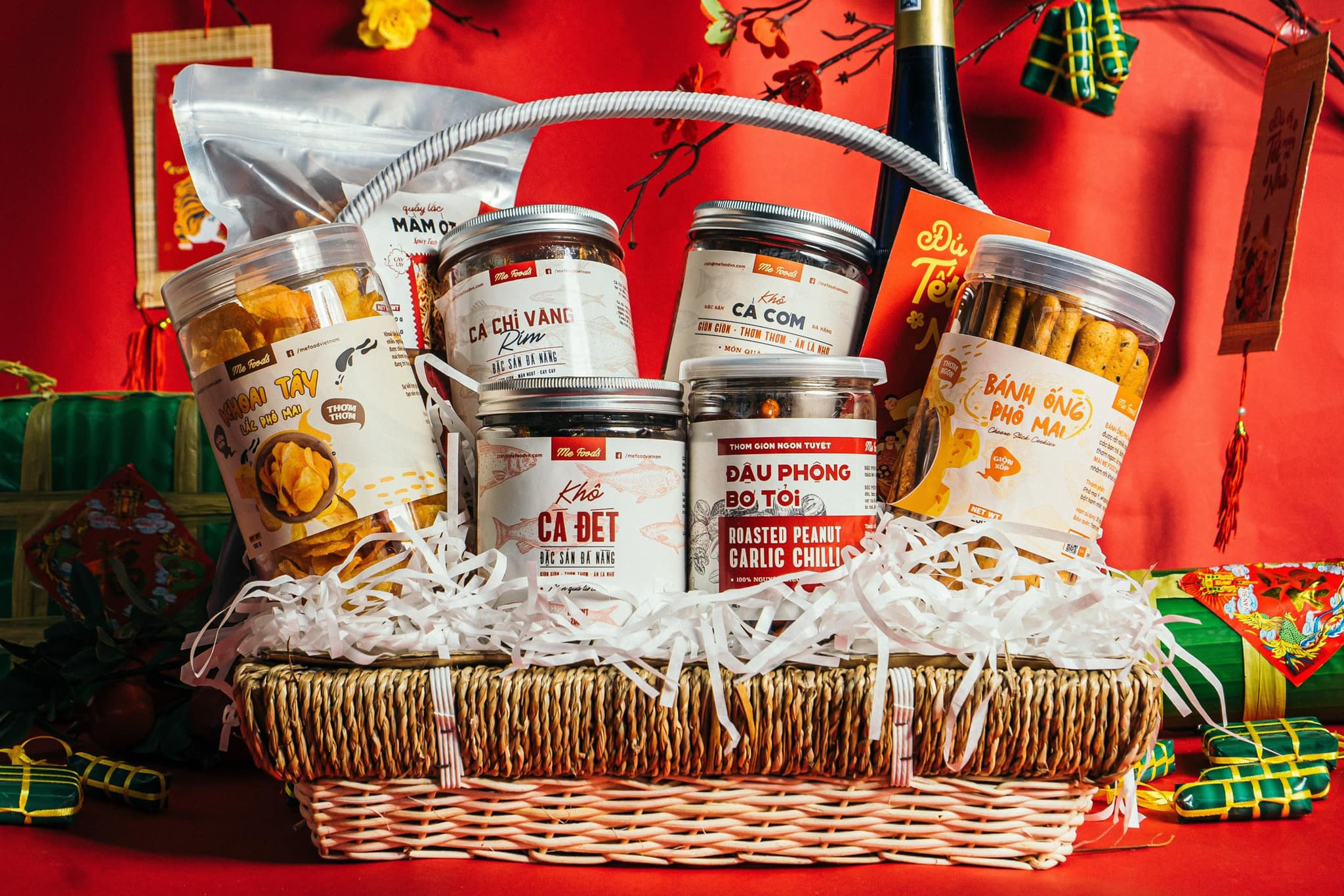 Set quà, giỏ quà Tết đẹp, sang trọng, ý nghĩa cho Tết 2024 | TIKI