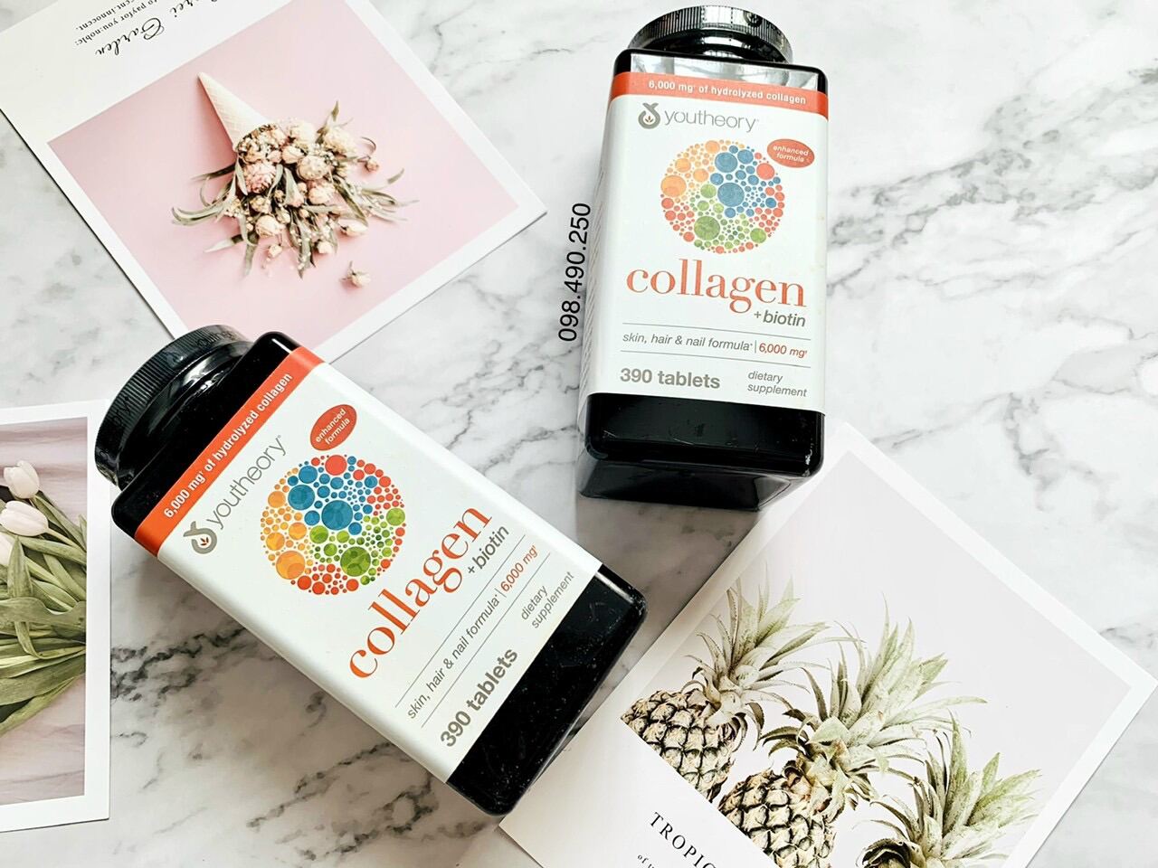 Bật mí cách uống collagen Mỹ Youtheory 390 chống lão hóa hiệu quả | TIKI